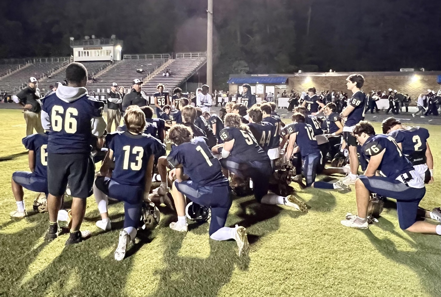 Trojan Football takes flight on homecoming night against the Monacan ...